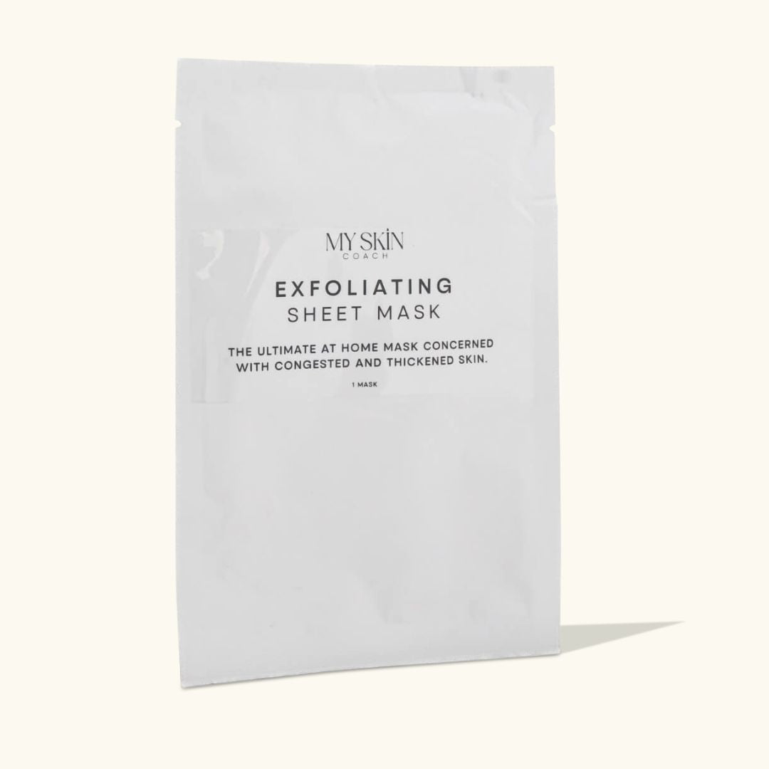 Exfoliating Sheet Mask - My Skin Coach Australia